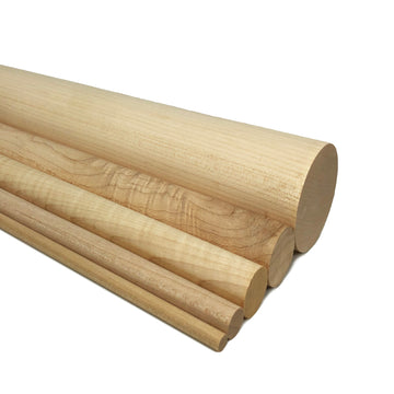 Solid Round Wooden Dowels – Oak, Beech & More | Plug It Wood – Plugit Wood